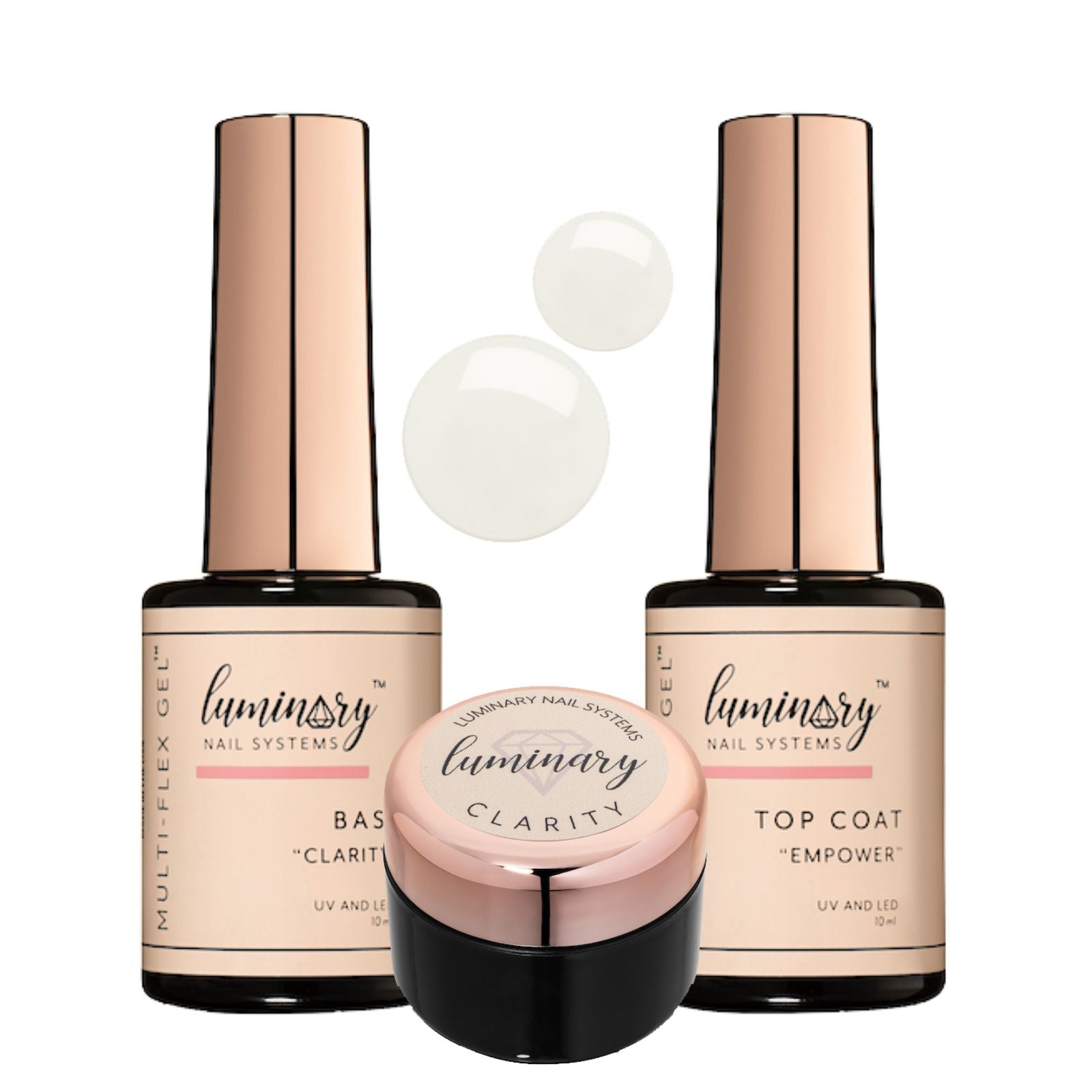 Luminary Multi Flex Gel - CLARITY (clear) – Polished Pinkies Pro