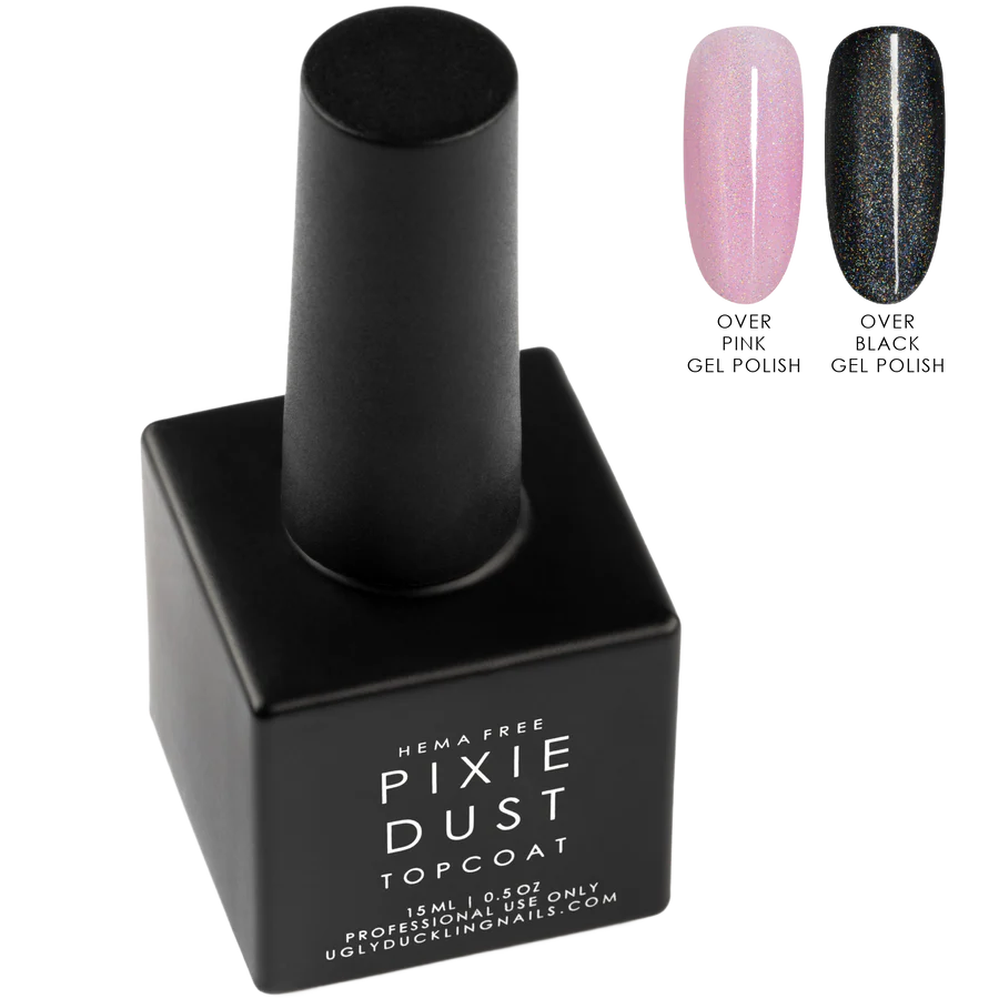 Ugly Duckling No Wipe Top Coat - Pixie Dust Cat Eye – Polished Pinkies Pro
